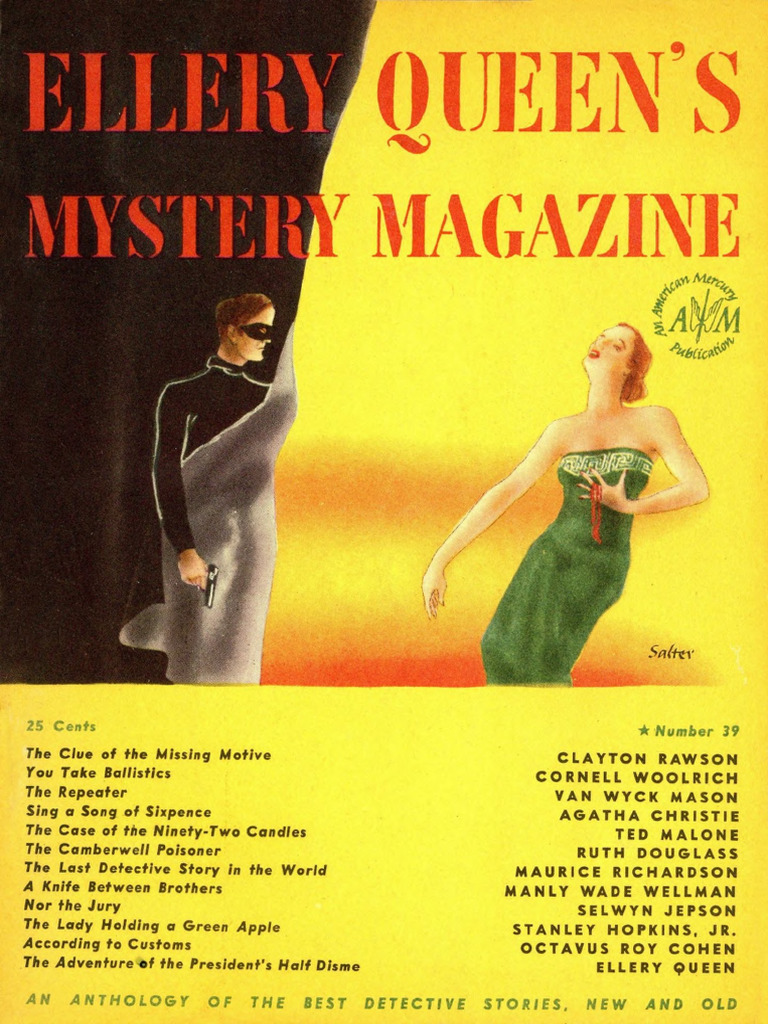Ellery Queens Mystery Magazine - February 1947 | PDF