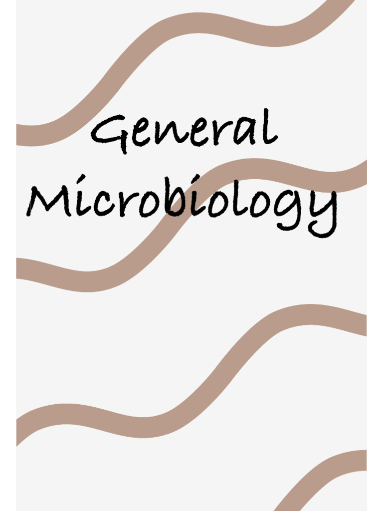 General Microbiology | PDF