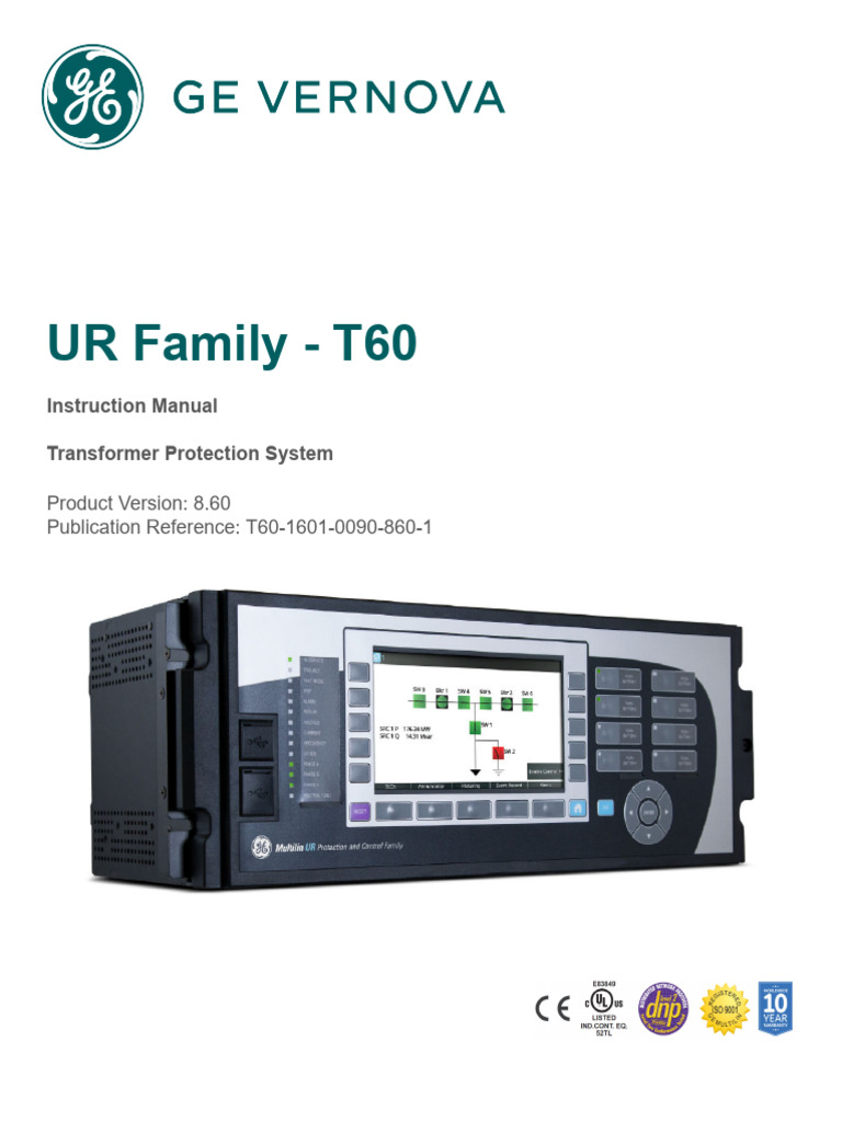 T60-1601-0090-860-1 | PDF | Ac Power | Computer Engineering