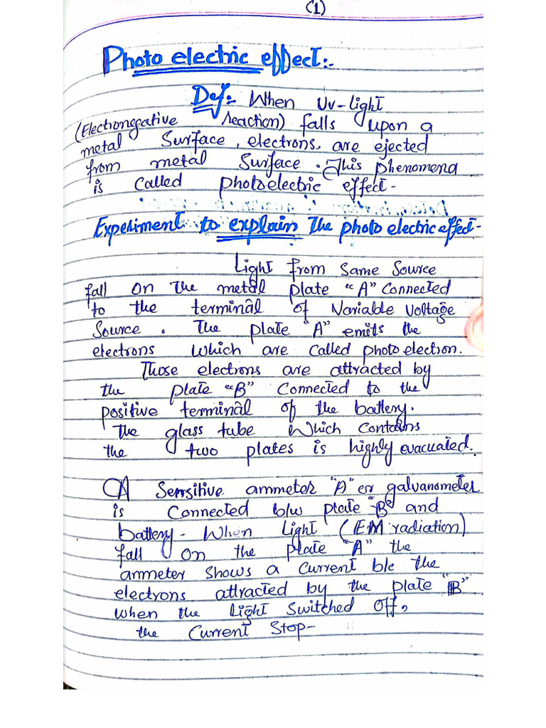 Chap 1) Physical Chemistry Notes | PDF