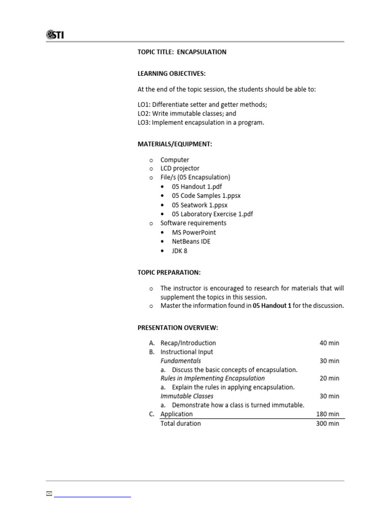 Understanding Java Encapsulation Techniques | PDF | Object Oriented ...