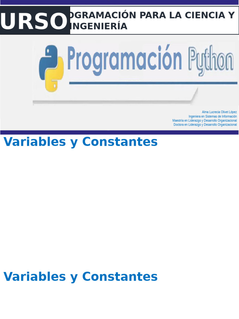 PCI1 ModuloI Python 04 IntroduccionAPython01 | PDF