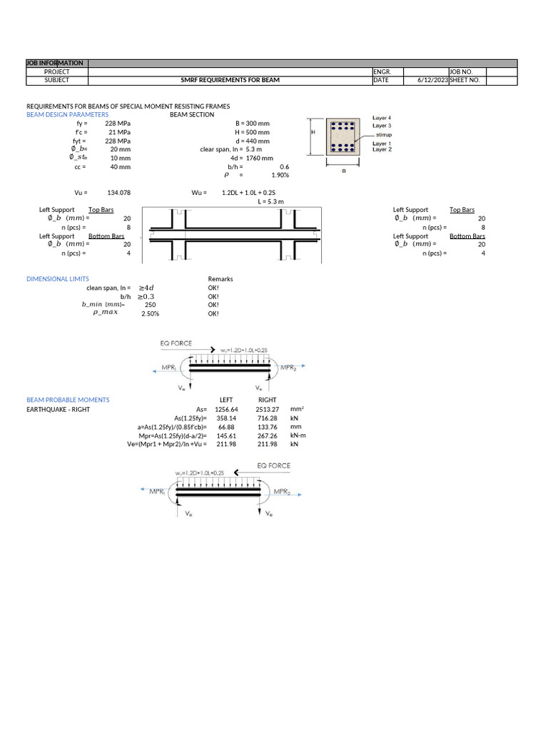 Final Plate 3S Finalllll | PDF | Beam (Structure) | Structural Engineering