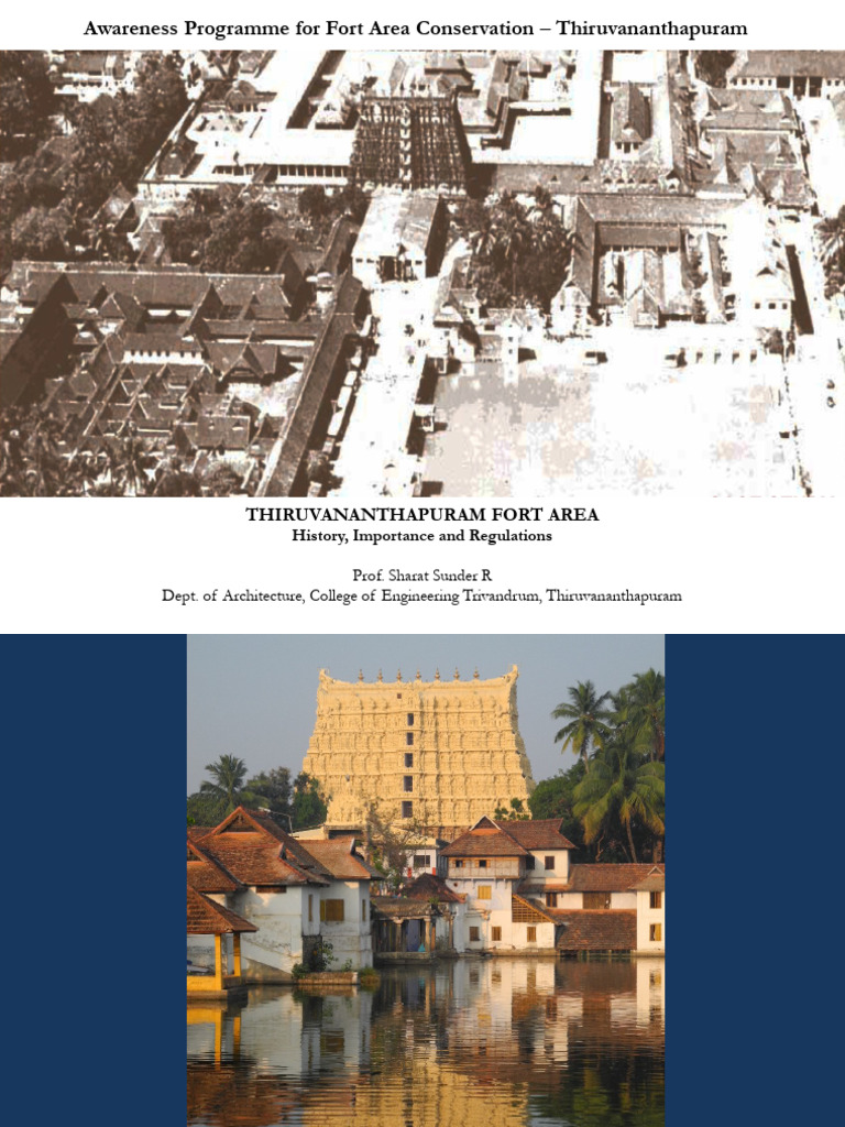 THIRUVANANTHAPURAM FORT AREA History Importance Regulations Class by ...