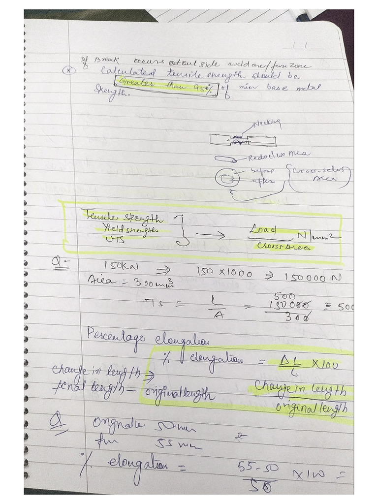 Mechanical notes | PDF