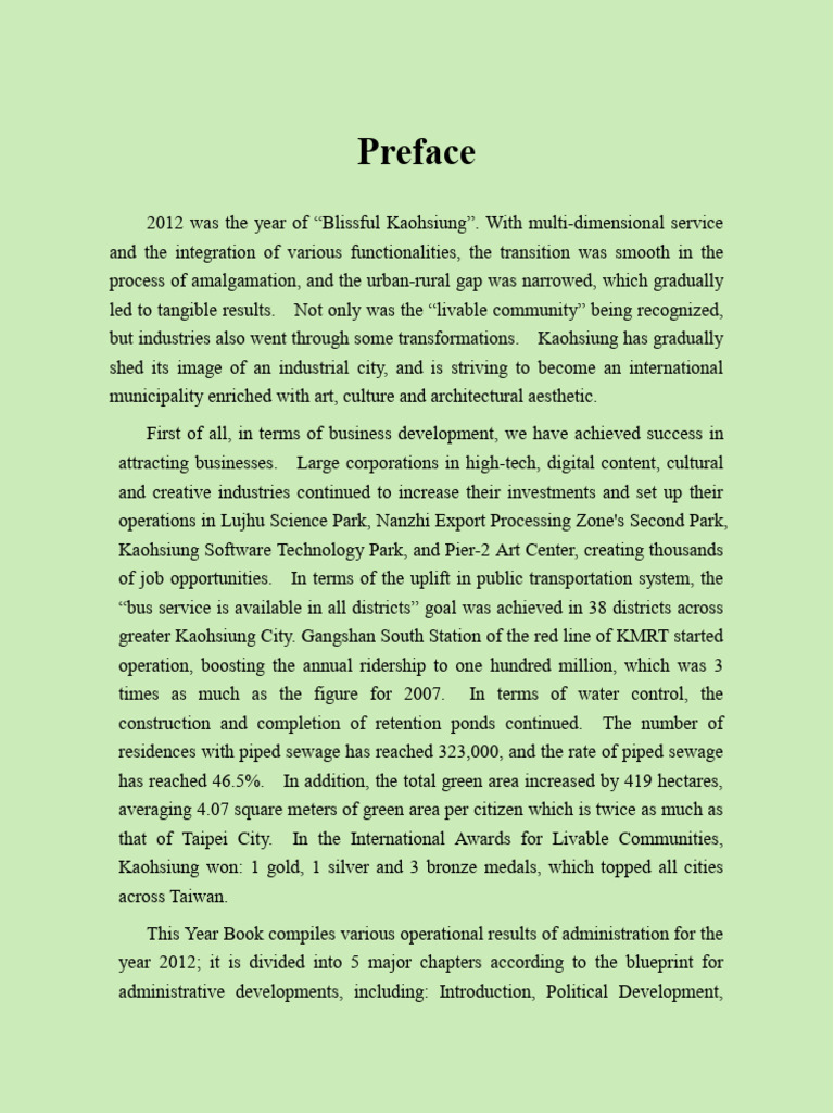 Preface | PDF | Taiwan