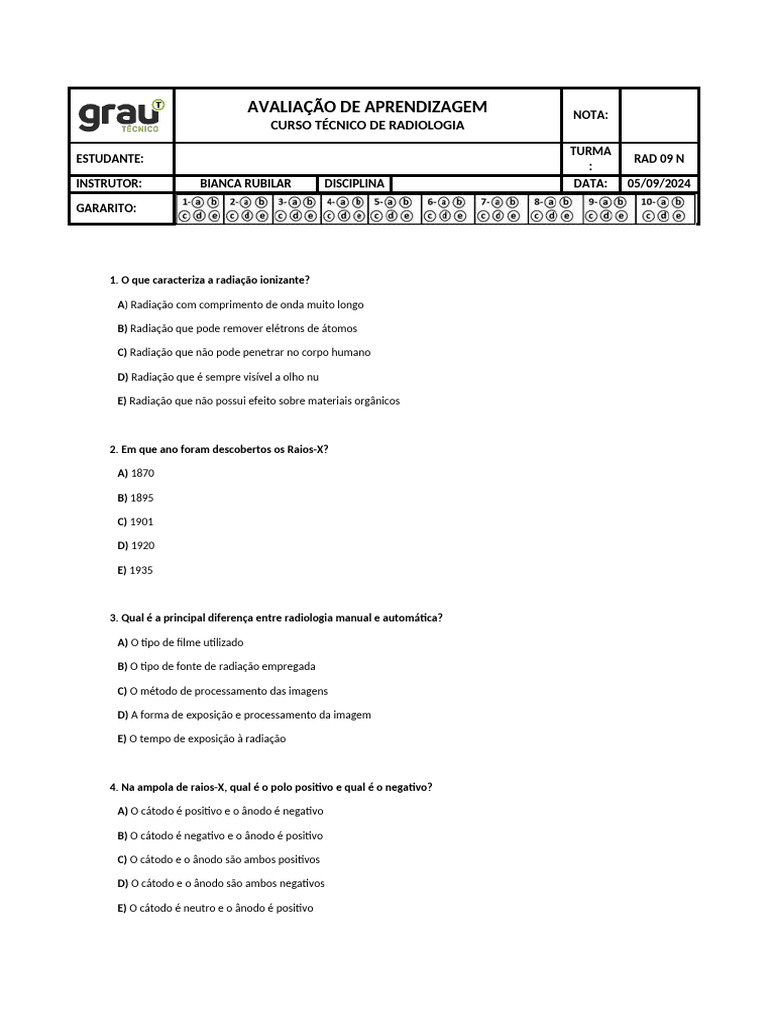 Radiologia - Módulo II - Anatomia Fisio Humana II | PDF | Radiologia ...