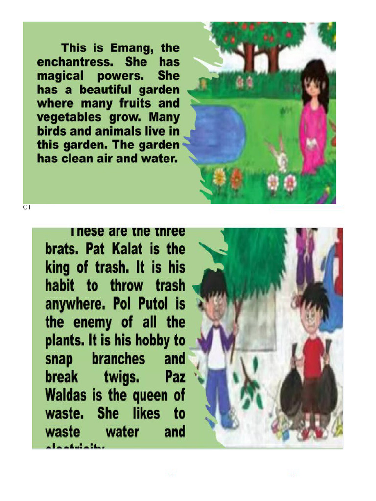 Emang and The 3 Brats Short Story | PDF