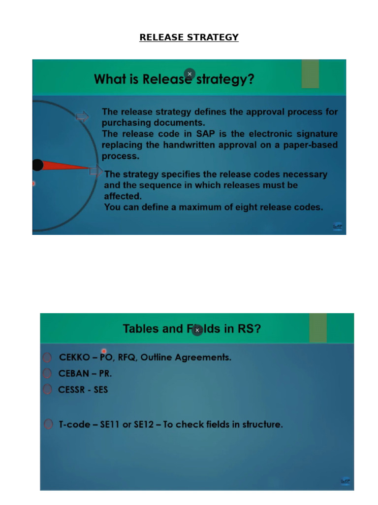 Release Strategy | PDF