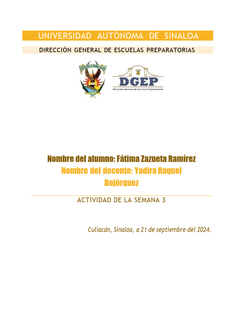 Fatimazazuetaramírez_Actividad_semana3 | PDF