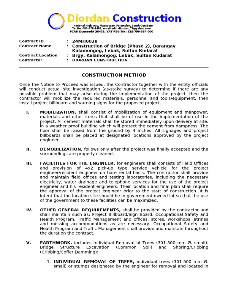 Steel Bridge Construction Method 24MH0028 | PDF | Deep Foundation | Welding