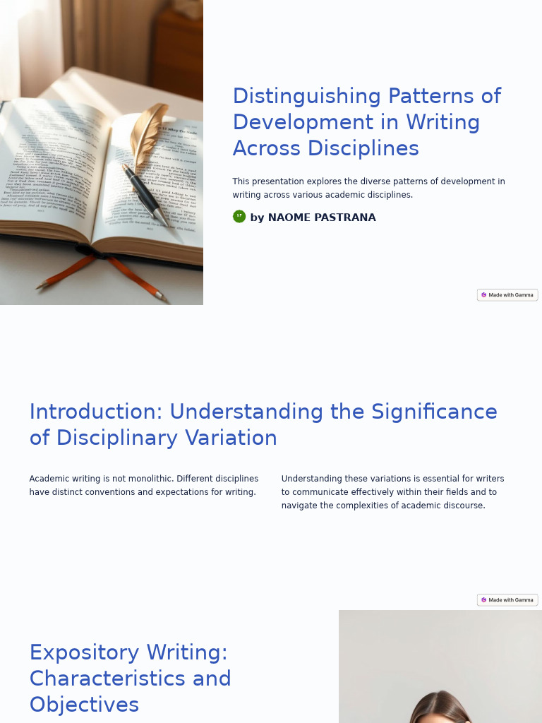 Distinguishing-Patterns-of-Development-in-Writing-Across-Disciplines | PDF | Critical Thinking ...