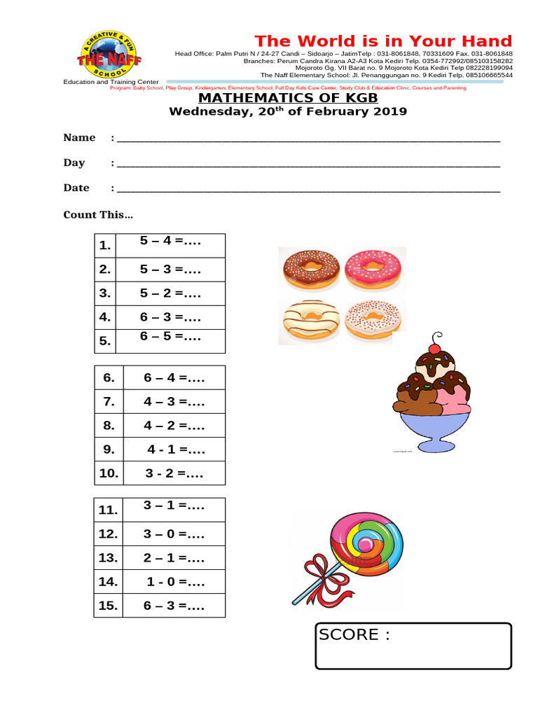 KGB Linguistic N Math 2.4 w8 | PDF