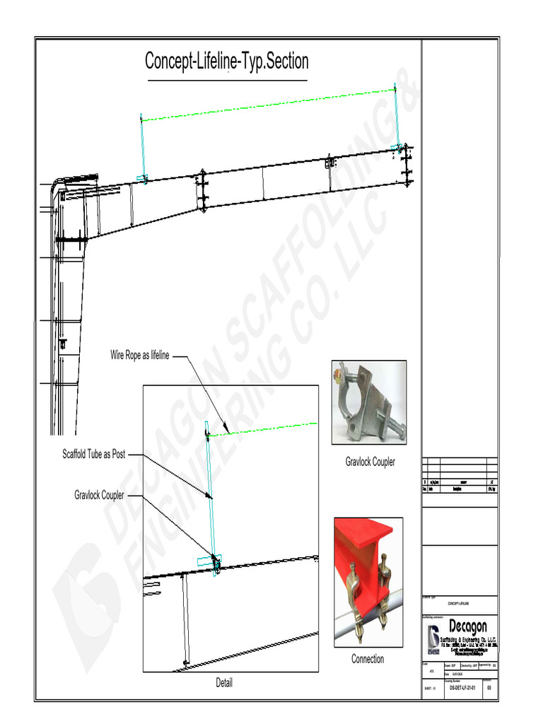 Scaffolding Design Details and Specs | PDF