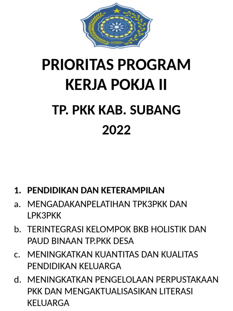 4. Materi Power Point POKJA II | PDF