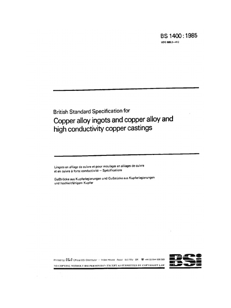 BS1400 | PDF