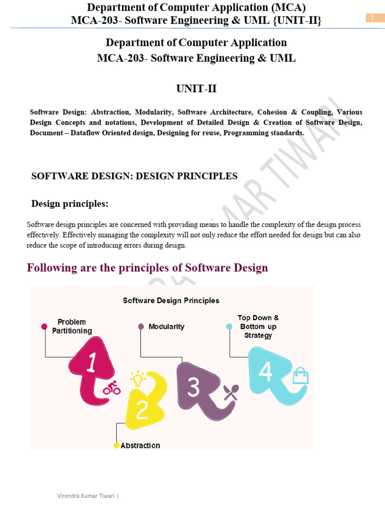 RGPV Unit 2 SEM Software Design 2024 | PDF | Abstraction (Computer Science) | Software