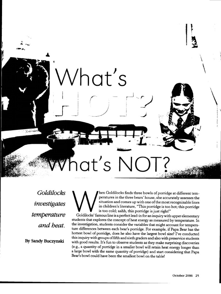 W5-Buczynski, 2006-What's HOT What's NOT | PDF