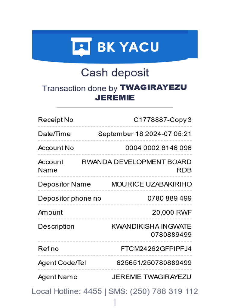 UZABAKIRIHO RDB | PDF