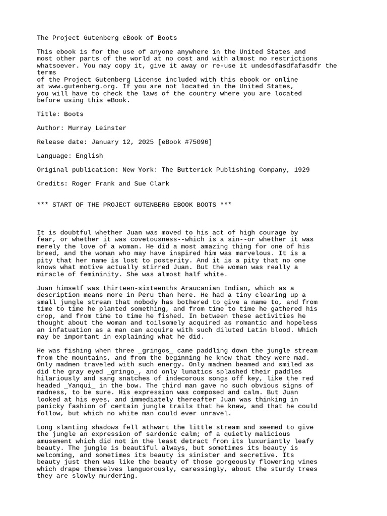 pg75096s | PDF | Project Gutenberg | Copyright