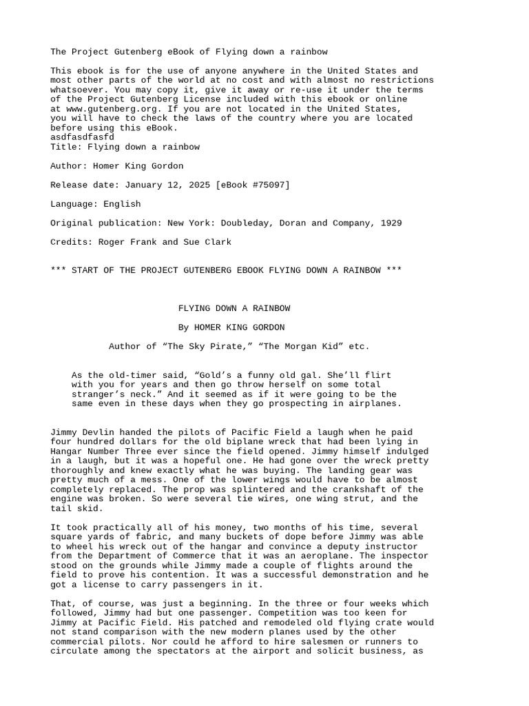 pg75097s | PDF | Project Gutenberg | Indemnity