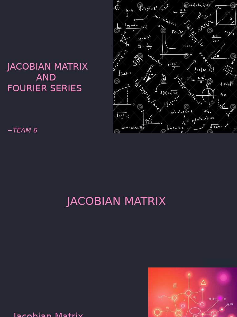 Jacobian Matrix and Fourier Series[1][1] | PDF | Fourier Series ...