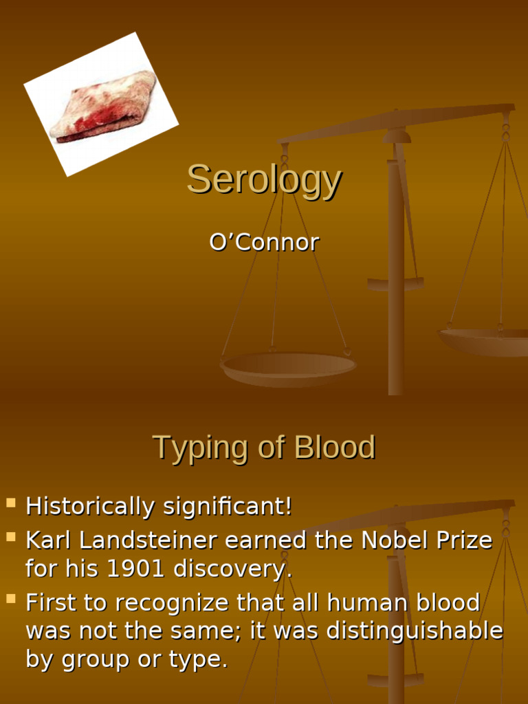 Serology_power_point_ch_8 | PDF | Blood Type | Zygosity