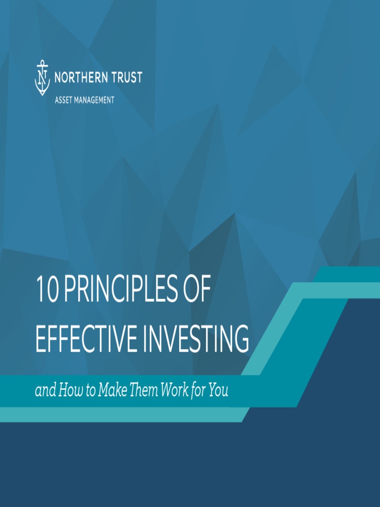 10 Key Principles for Effective Investing | PDF | Investment Fund ...