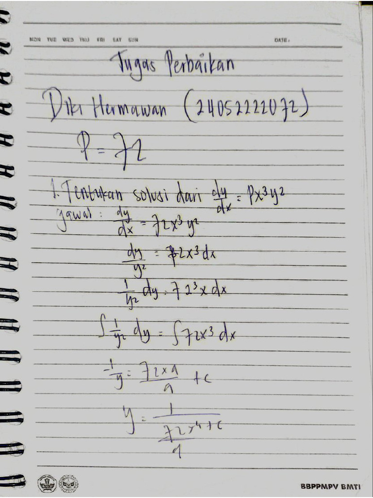 Diki Hermawan-Tugas Perbaikan | PDF