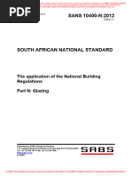 SANS 10400-T 2020 | PDF | Firefighting | Wall