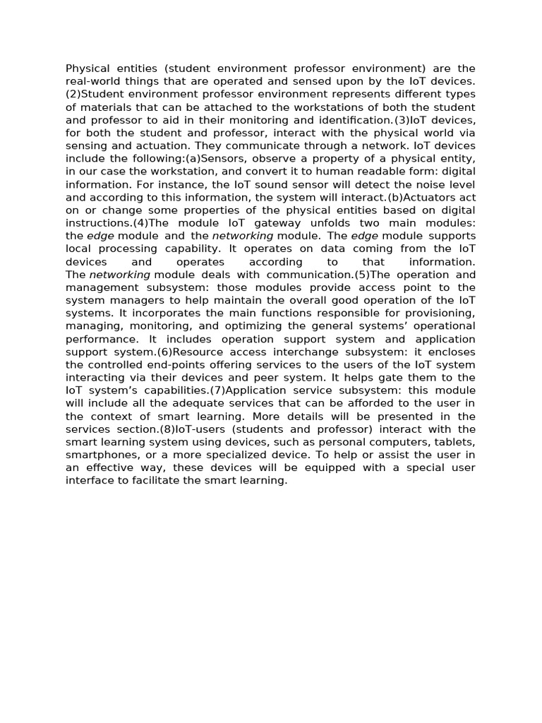 Physical Entities | PDF