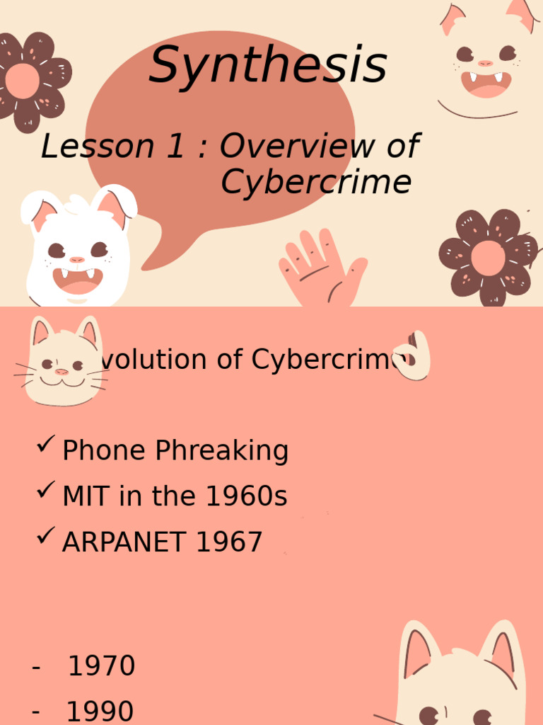 Synthesis - Lesson 1 | PDF