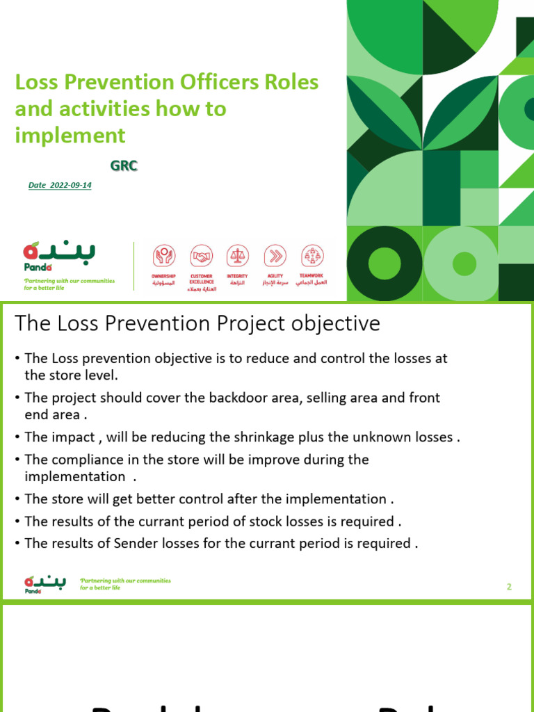 loss prevention roles and activety | PDF | Point Of Sale