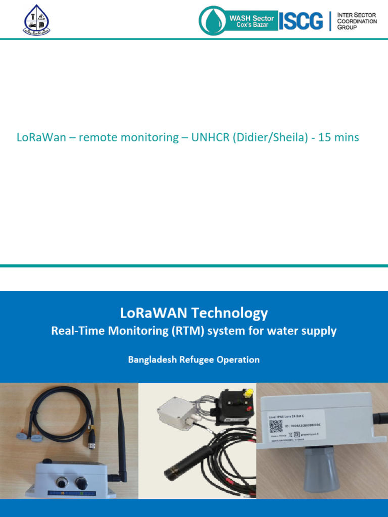 LoRaWan - Remote Monitoring | PDF | Flow Measurement | Computer Network
