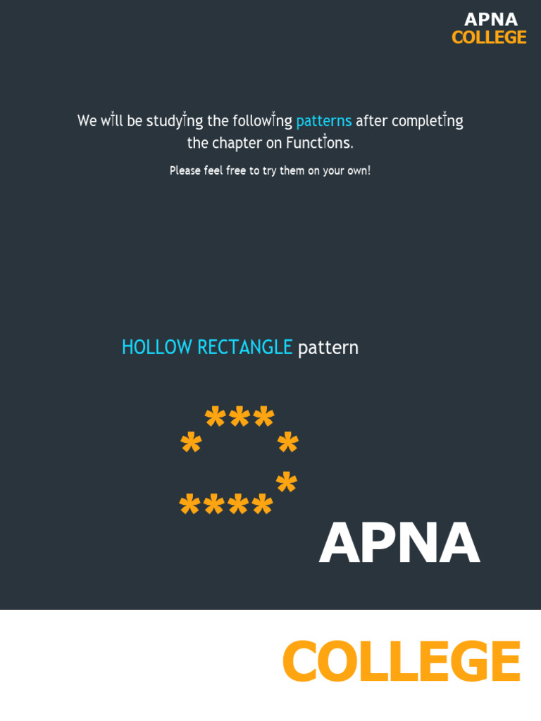 Looking Forward - Advanced Pattern | PDF
