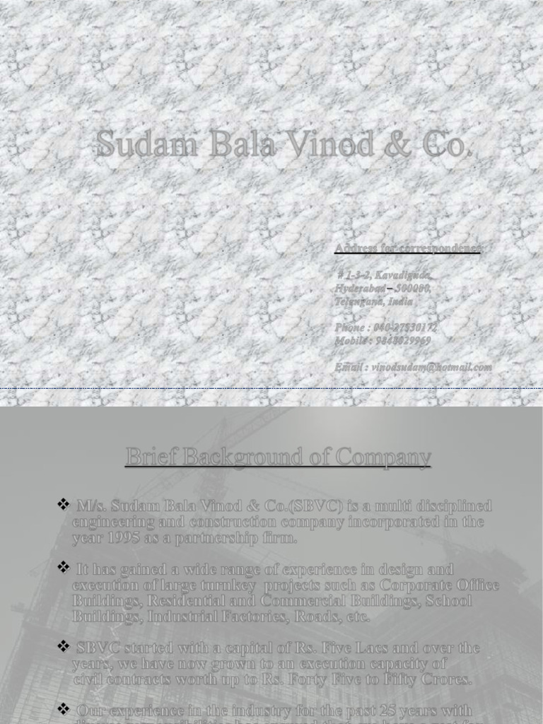 SBVC Company Introduction | PDF | Economies