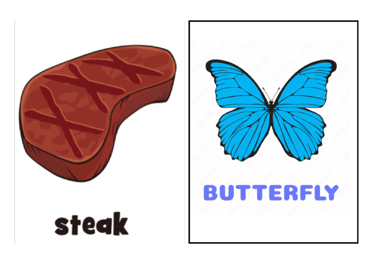 Art Supplies Flashcards in Colorful Illustrative Style | PDF