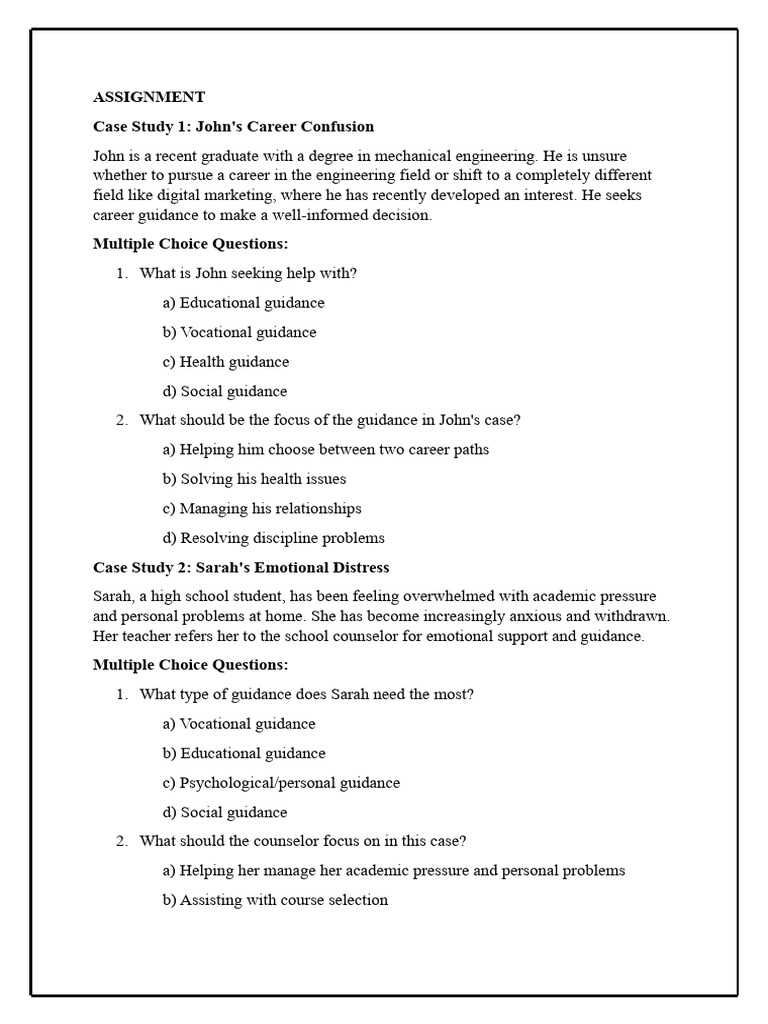 Assignment Need Scope | PDF | Psychology | Behavior Modification