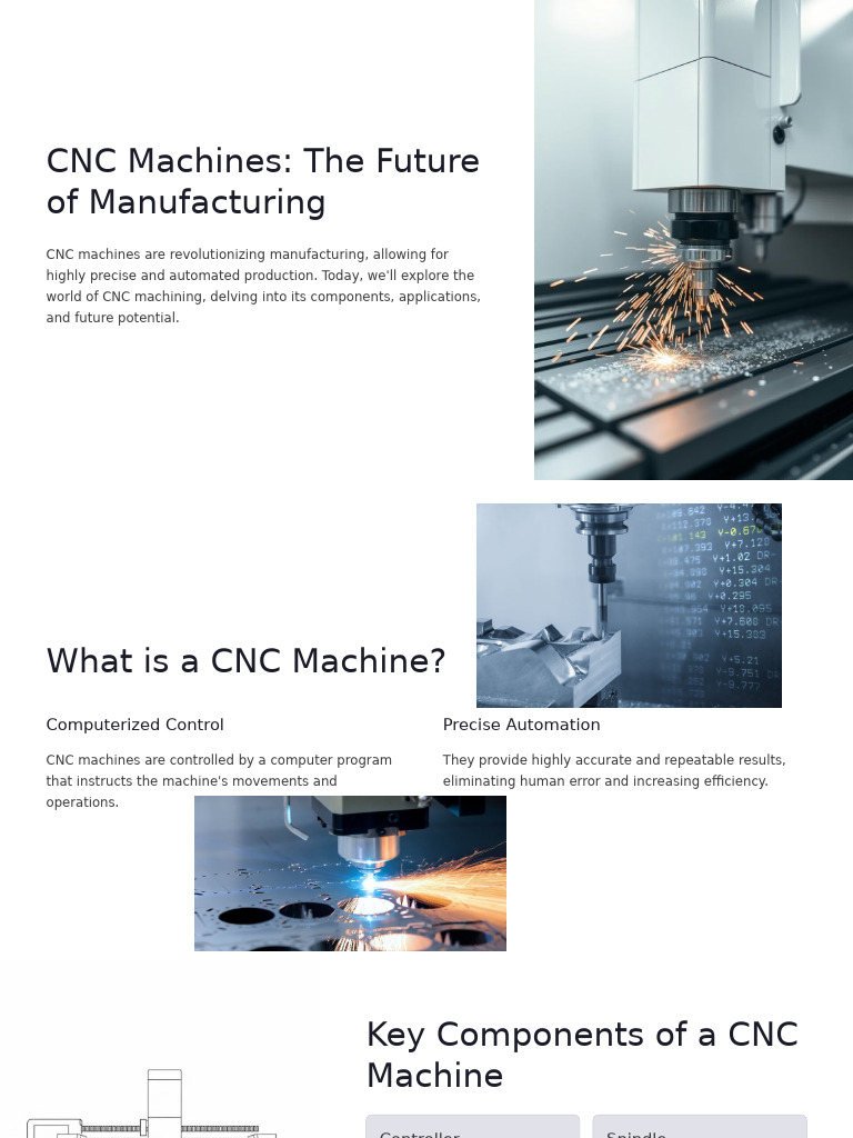 CNC Machine Training | PDF | Numerical Control | Machining