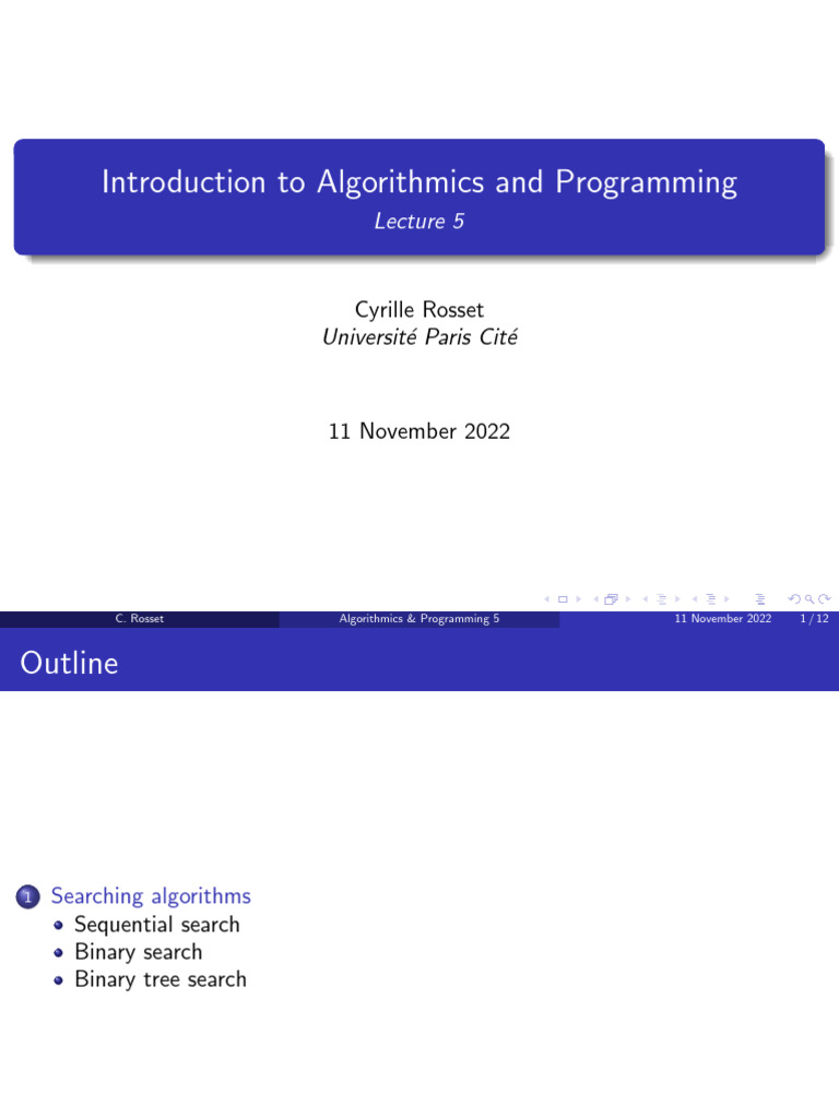 algo5 | PDF | Algorithms And Data Structures | Algorithms