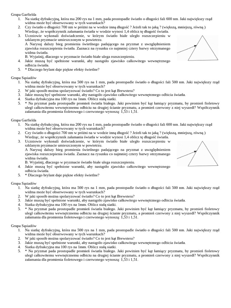 optyka fizyczna1 | PDF
