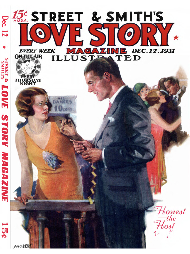 Love Story Magazine - 12 December 1931 | PDF