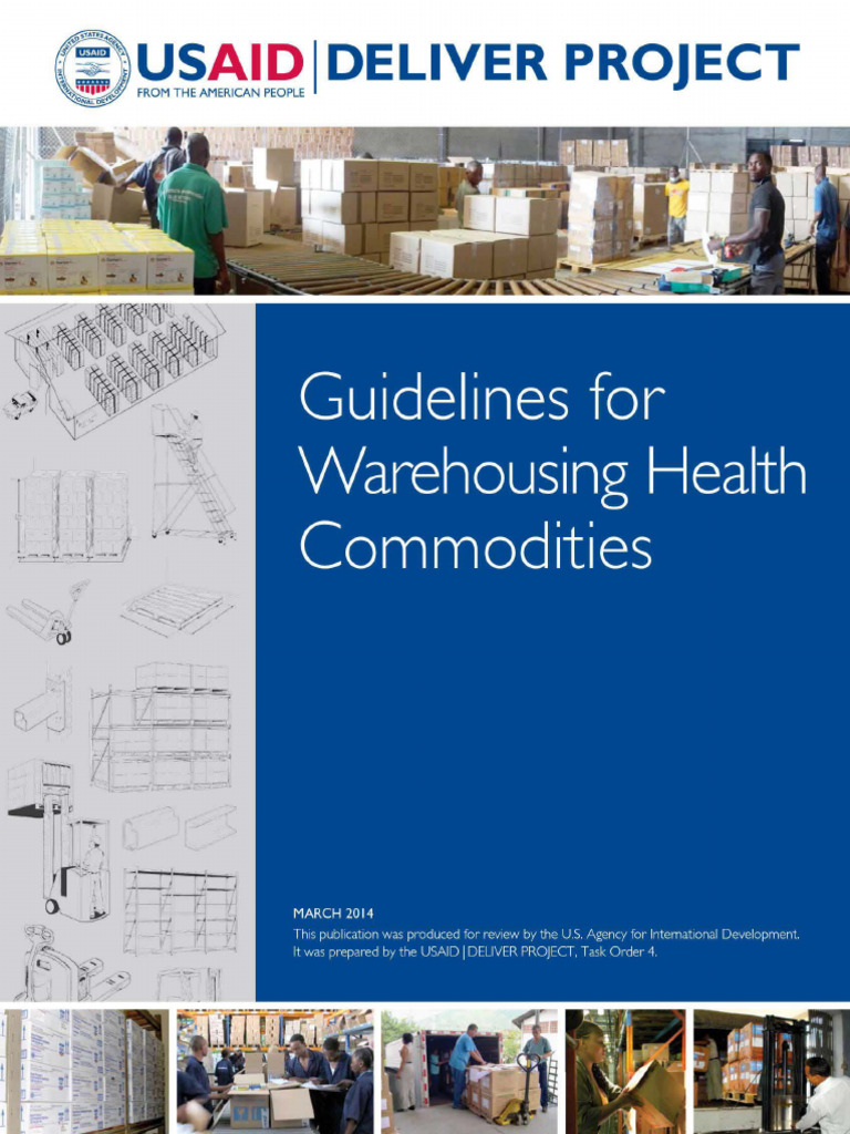 Guidelines Warehousing Health Comm | PDF | Warehouse