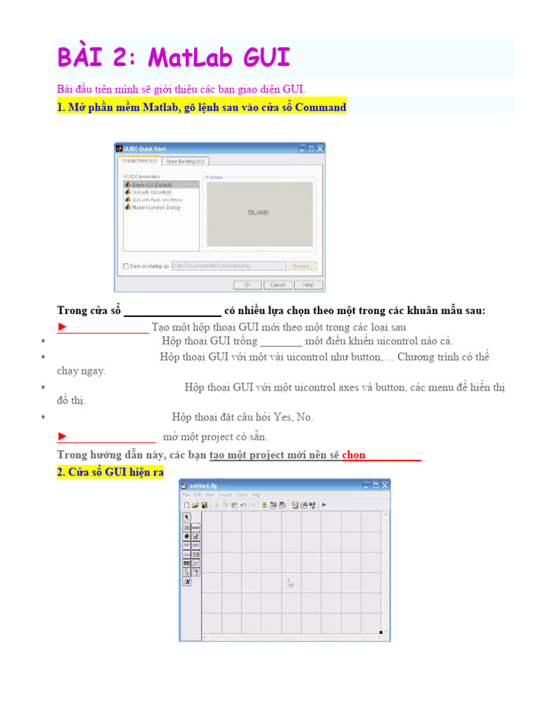 TDC 2 MatLab GUI | PDF