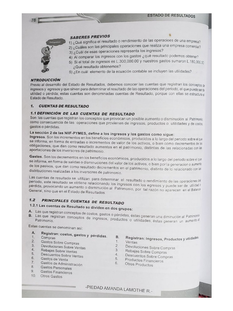 Cuentas de Resultado PDF | PDF