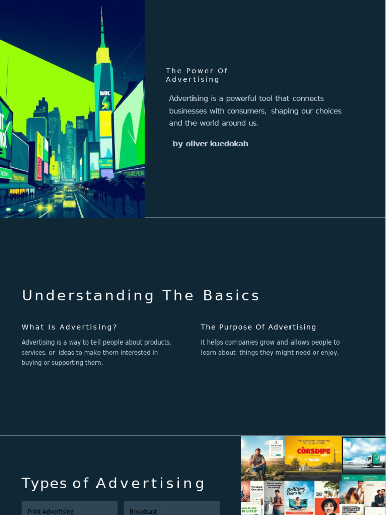 The Power of Advertising | PDF