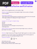 Learnclass 10 Icse Concise Physics selinasolutions1lLM1refraction Plane Surfaces | PDF ...