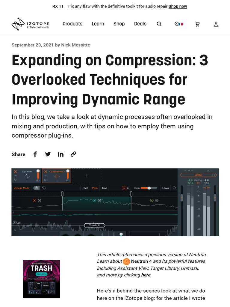 Expanding on Compression_ 3 Overlooked Techniques for Improving Dynamic ...
