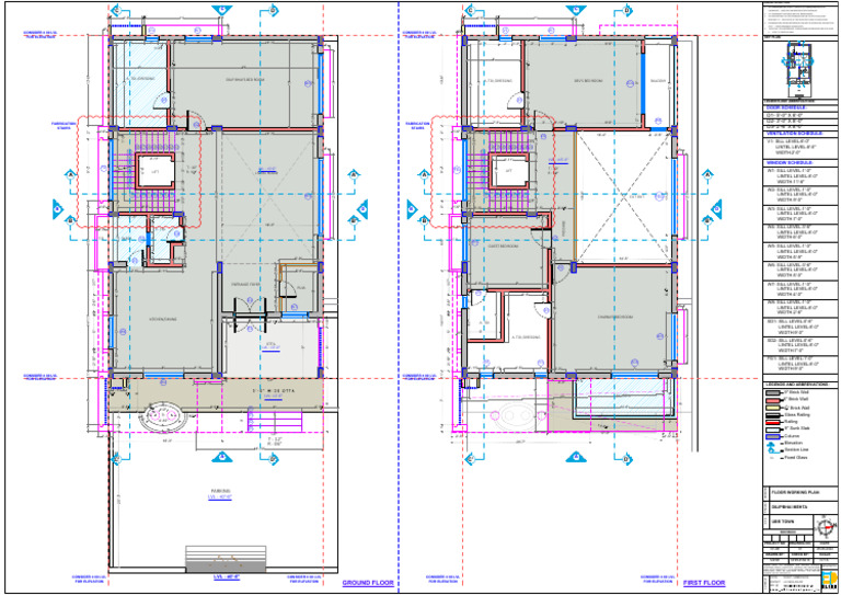 01.g.floor & 1st Floor Working Plan - 25!06!2024-Model | PDF ...