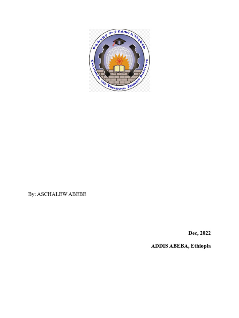 aschalew project final | PDF | Tire